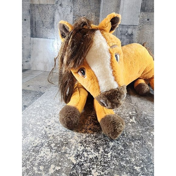 na | Toys | Dreamworks Spirit Stuffed Horse Laying Down Toy Animal ...